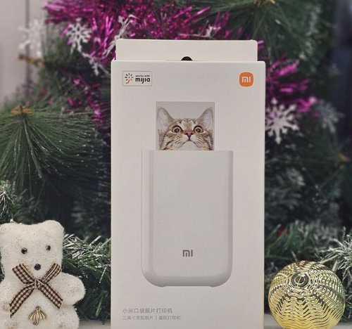 Портативный принтер Xiaomi mijia SMART Pocket Phot