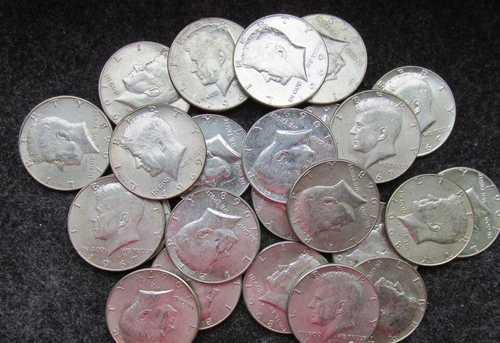 Иностранные монеты, Кеннеди, серебро