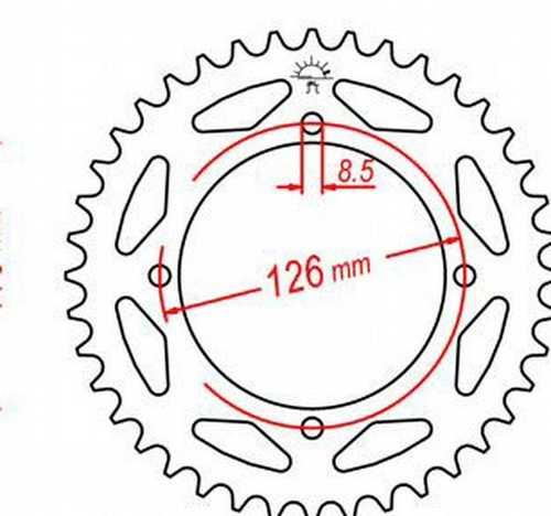 Звезда задняя JT sprockets JTR1466.47