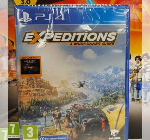 Expeditions: A MudRunner Game PS4, русские субтитр