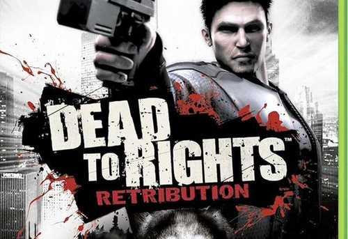Dead to Rights: Retribution Xbox 360, английская в