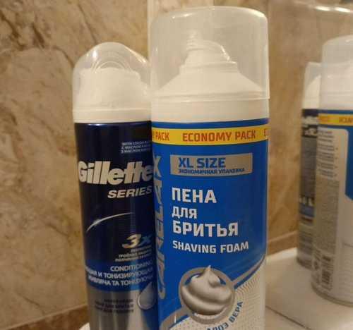 Пена для бритья gillette