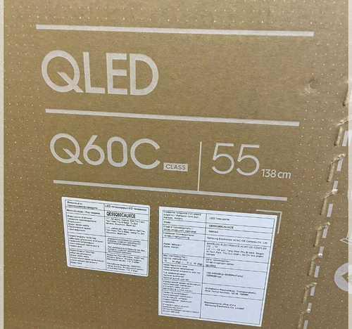 Телевизор Samsung QE55Q60cauxru