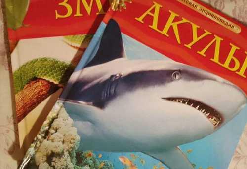 Энциклопедия для детей Акулы Змеи