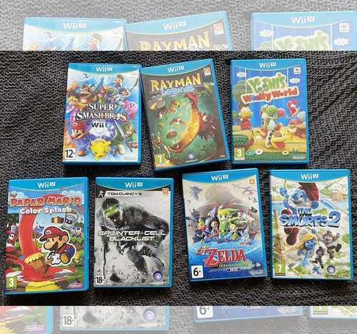 Игры на Wii u Super Smash Bros, The Smurfs 2, Spli