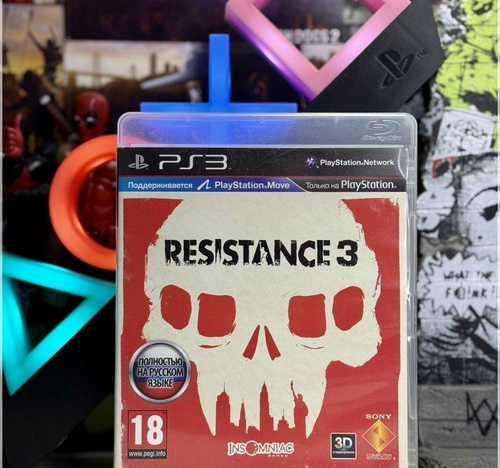 Resistance 3 PS3 с Мануалом