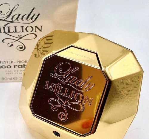 Paco rabanne Lady Million edp 80 мл тестер