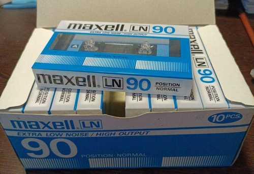 Аудиокассета maxell denon