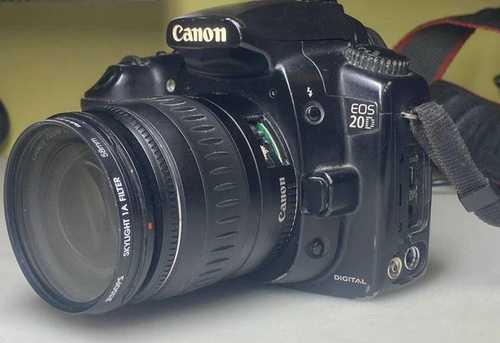Зеркальный фотоаппарат canon 20d + canon 25-105