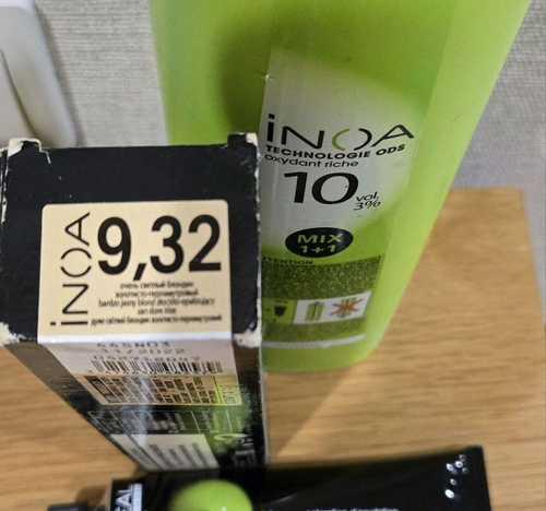 Inoa краситель 9.32 и оксид 3%