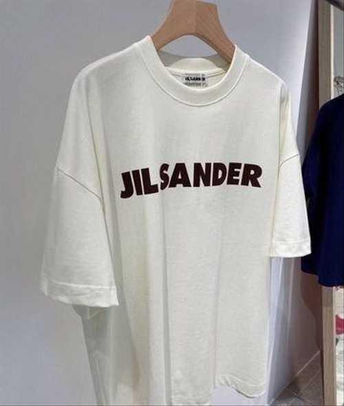 Jil sander футболка (S, оверсайз)