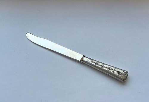 Серебряный нож Сюжетный клеймо СССР серебро