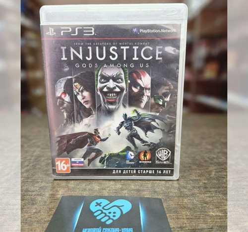 Injustice: Gods Among Us. Лицензионный диск для Pl