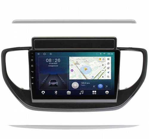 Магнитола Hyundai Solaris 20  Android 4 64 TS18A