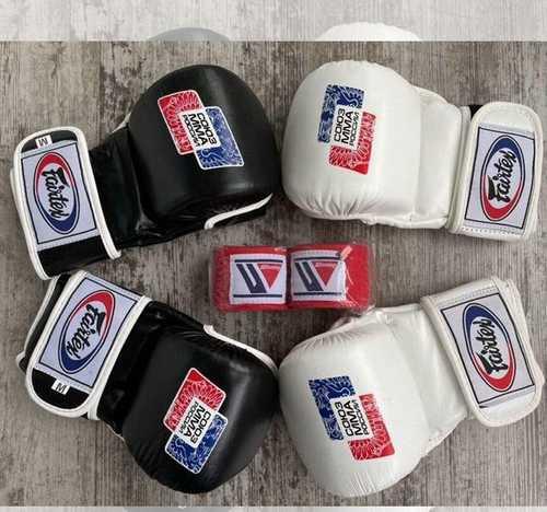 Перчатки крабы Fairtex Союз мма России