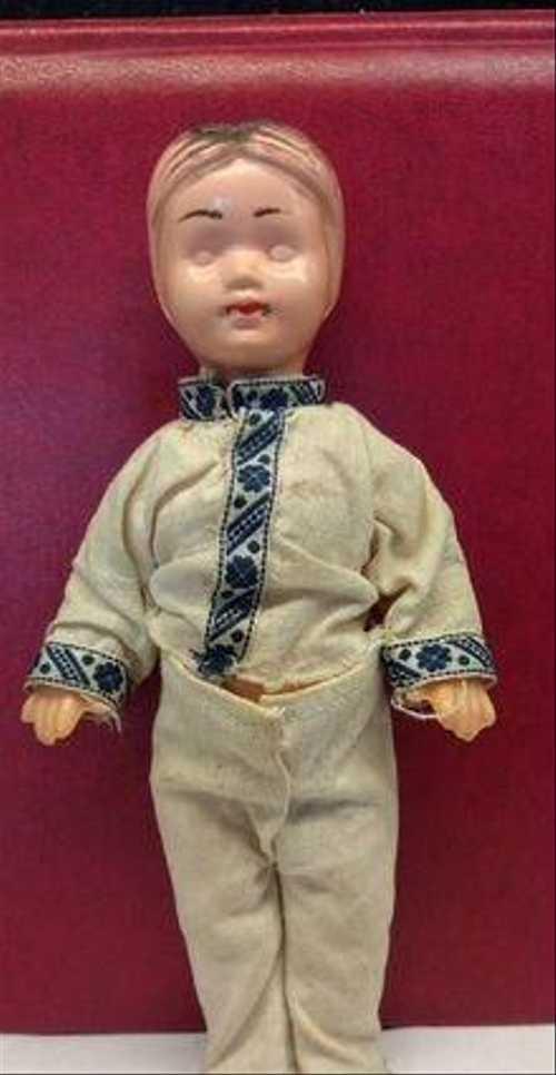 Кукла 19.5см. пластмасса чехословакия, родная одеж