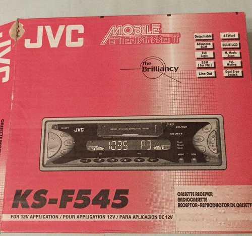 Магнитола jvc ks-f545