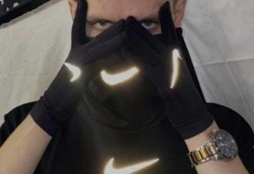 3 в 1 nike drill reflective футболка перчатки снуд