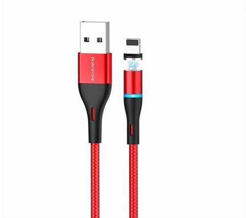 Дата-кабель USB 2.4A для Lightning 8-pin magnetic