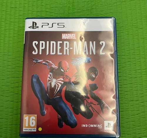 Человек паук 2 ps5 диск