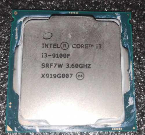 Процессор Intel Core i3 9100f