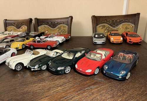 1:18 Jaguar XK120, E-type, XK-Coupe, XKR, XK180