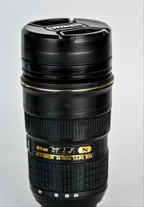 Объектив термос nikon 24 - 70 мм