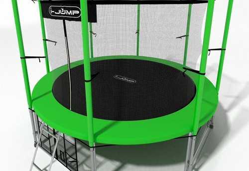 Батут I-jump Classic с внутренней сеткой 10ft (gr