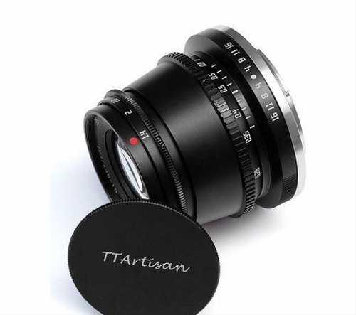 Объектив TTArtisan 35mm f/1.4 Fujifilm