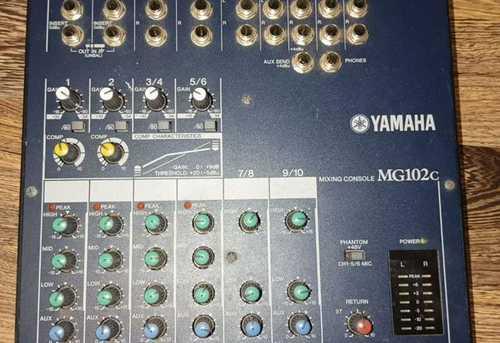 Микшерный пульт yamaha mg102с