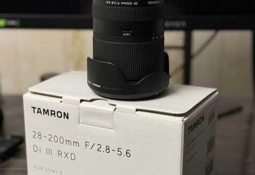 Tamron 28-200mm F2.8-5.6 Di III RXD Sony E