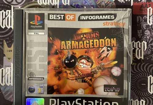 Worms Armageddon на PS1