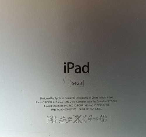 Планшет apple iPad