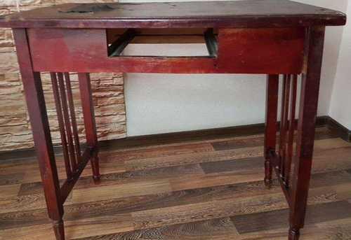 Старинный стол в стиле модерн, винтаж 1930-1940 гг