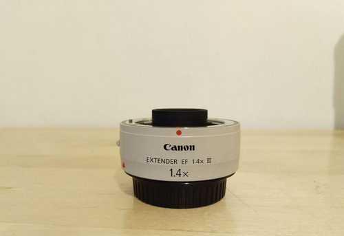 Телеконвертер canon x1.4 III