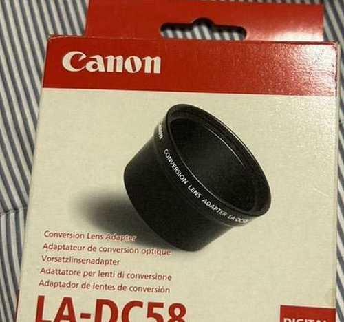 Переходное кольцо Canon LA-DC58