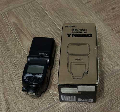 Фотовспышка yongnuo speedlite yn 660