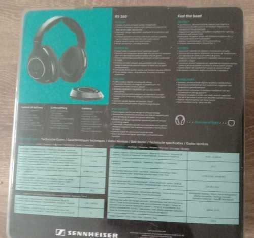 Беспроводные наушники sennheiser RS 160