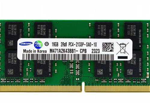 Новый sodimm DDR4 Samsung 16GB 2133мгц DR127