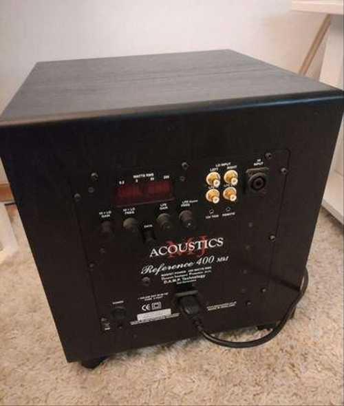 HI-End sub: MJ acoustics reference 400 mkii