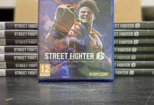 Новый диск Street Fighter 6 PS5