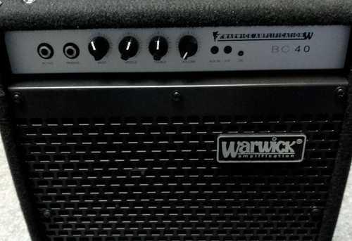 Комбо усилитель для бас-гитары Warwick BC 40