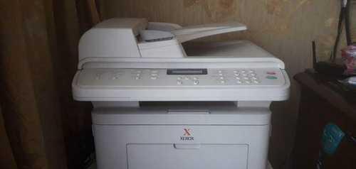 Мфу лазер xerox workcentre PE-220 Ч/Б А4