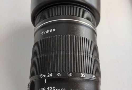 Продам фотообъектив Canon 18-135 mm