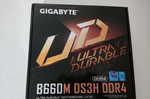 Плата Gigabyte B660M DS3H LGA 1700 (новая)