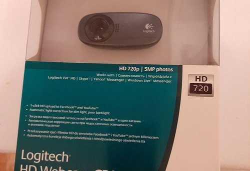 Logitech Web-камера HD Webcam C310, черный