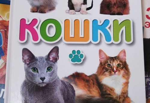 Детская книга энциклопедия Кошки