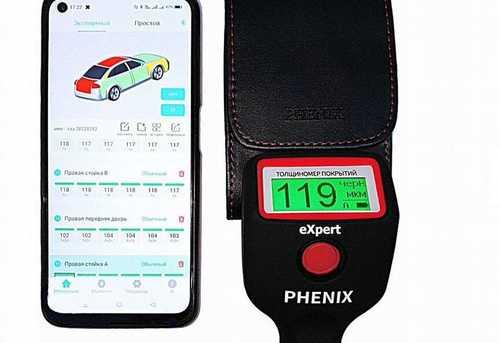 Толщиномер Phenix 7000max, приложение Андроид, iOS