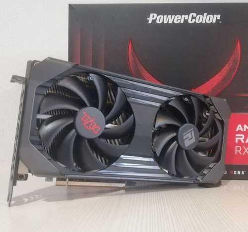 Видеокарта Power color rx 6600 xt red devil