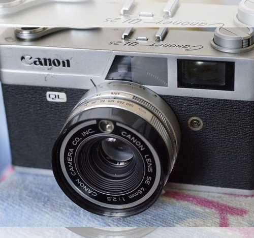 Пленочный фотоаппарат canonet GL25